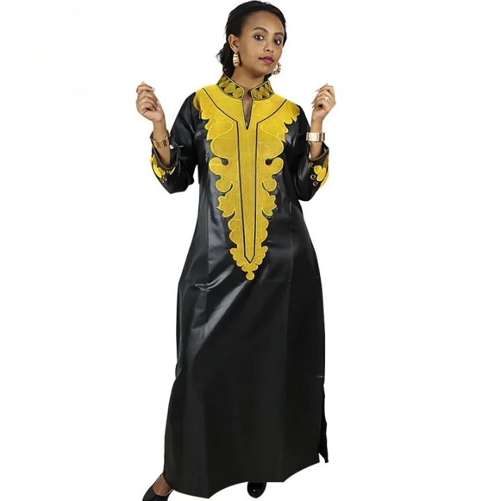 Boubou africain Bazin femme| Style-Africain – StyleAfricain